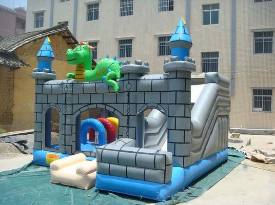 Hansel New design large giant commercial rental use inflatable obstacle bouncer