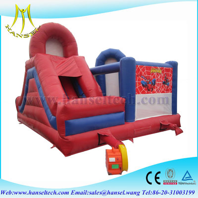Hansel Cheap price new design inflatable obstacle course for rent