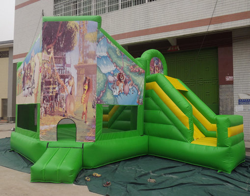 Hansel Cheap Bouncy Castle Inflatable China Moonwalker for Sale