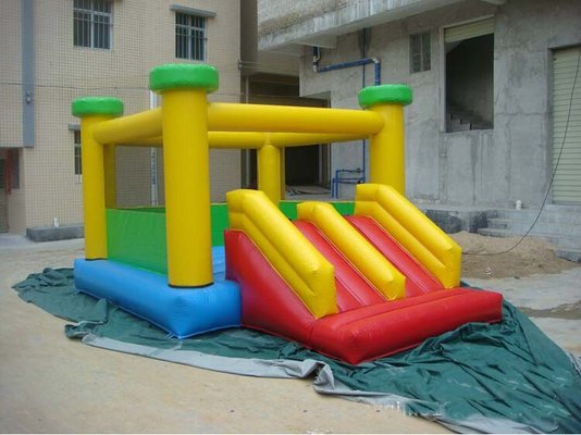 Hansel New Hot Sale Inflatable Air Jump Bouncer with Obstacle for Commercial Use