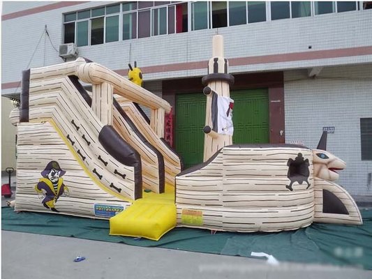 Hansel Beautiful pirate ship Inflatable Bouncy Castle Bouncer for Sale