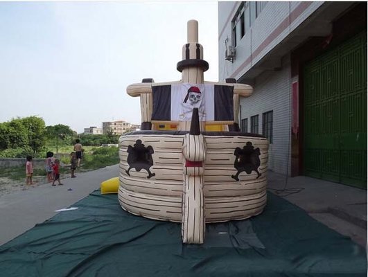 Hansel Beautiful pirate ship Inflatable Bouncy Castle Bouncer for Sale