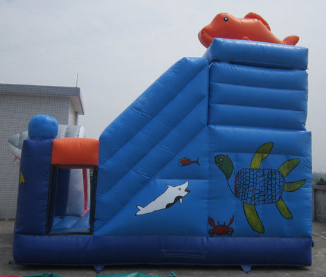 Hansel Top Quality PVC Material Birthday Cake Inflatable Bouncer Jump Castle for Party