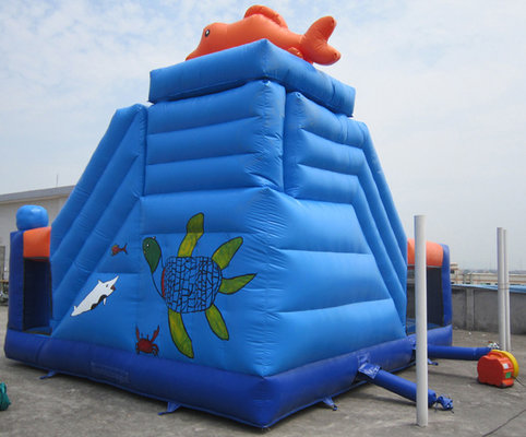 Hansel Top Quality PVC Material Birthday Cake Inflatable Bouncer Jump Castle for Party