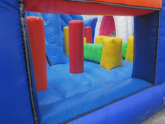 Hansel large giant commercial rental use inflatable bouncy castle slide combo