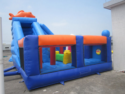 Hansel Top Quality PVC Material Birthday Cake Inflatable Bouncer Jump Castle for Party