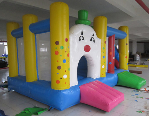 Hansel Cute New Design Clown Inflatable Mini Bouncer for Kids