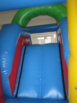 Hansel Hot Selling Sea World Inflatable Mini Bouncer with Obstacle for Kids