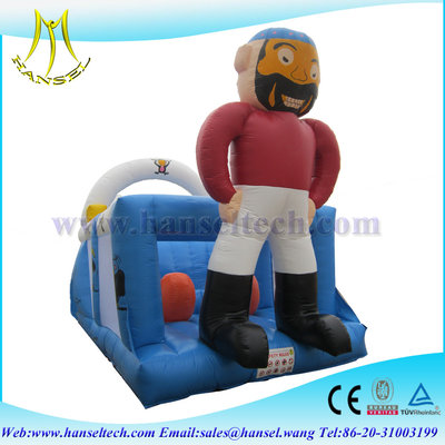 Hansel Outdoor Commercial Inflatable Bouncer with Slide Made in China