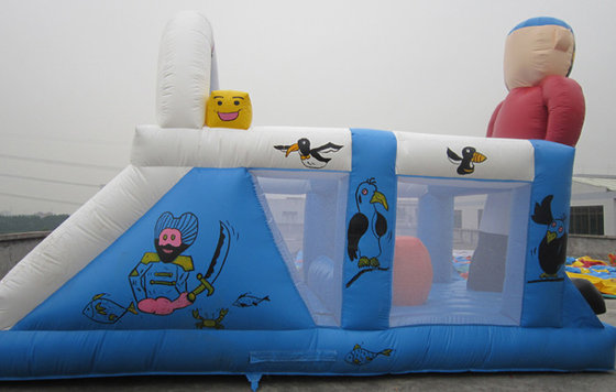 Hansel Outdoor Commercial Inflatable Bouncer with Slide Made in China