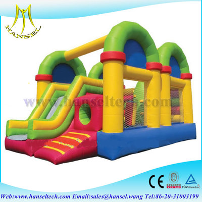 Hansel Popular Outdoor and Indoor Inflatable Jumping House with Slide