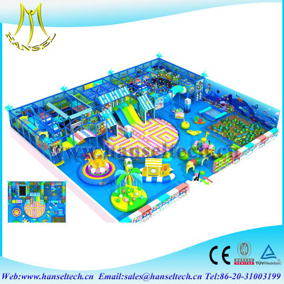 Hansel china factory price kids indoor climbing play equipment soft play center