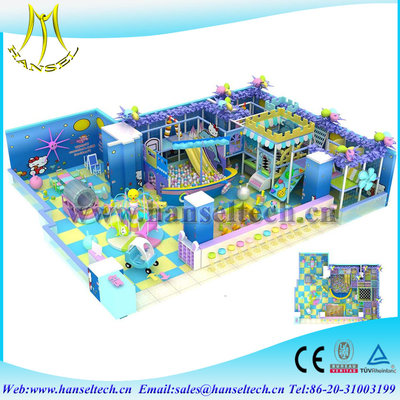 Hansel china factory price kids indoor climbing play equipment soft play center