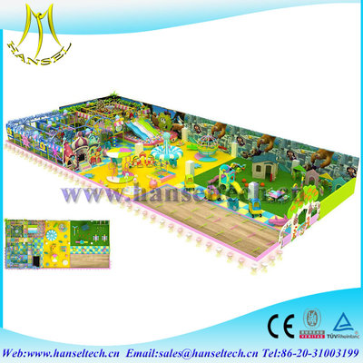 Hansel china factory price kids indoor climbing play equipment soft play center