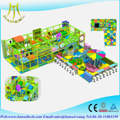 Hansel indoor playground equipments indoor soft play slides amusement park games factory