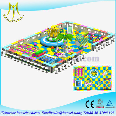 Hansel 2017 amusement equipement indoor soft play equipment