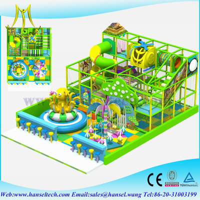 Hansel 2017 commercial indoor kids soft play kids indoor climbing play equipment