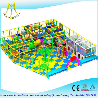 Hansel 2017 commercial indoor kids soft play kids indoor climbing play equipment