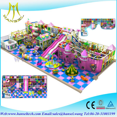 Hansel 2017 commercial indoor kids soft play kids indoor climbing play equipment