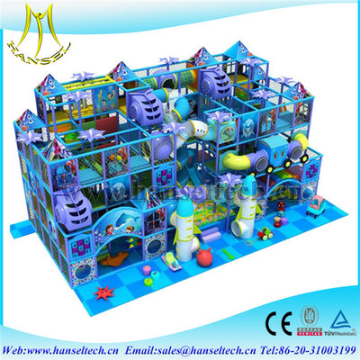 Hansel children amusement indoor and outdoor playground slides for sale