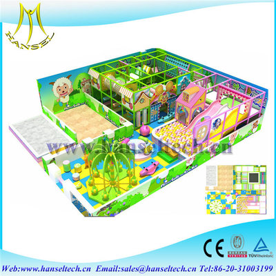 Hansel children amusement indoor and outdoor playground slides for sale