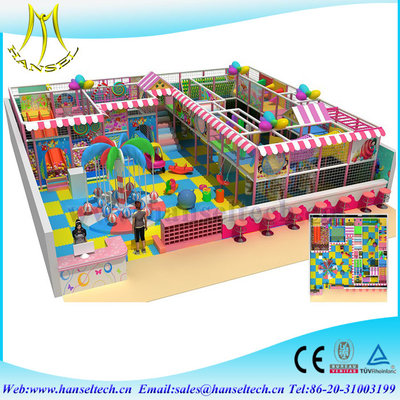 Hansel good sell soft playground attractions for children indoor and outdoor
