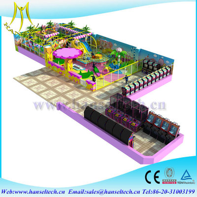 Hansel good sell soft playground attractions for children indoor and outdoor