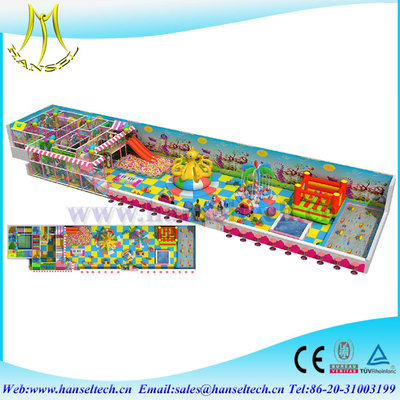 Hansel good sell indoor used playground equipment sale and outdoor
