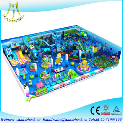 Hansel good sell indoor soft play slides for children in the park