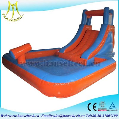Hansel 2017 hot selling commercial PVC outdoor inflatable play area rent bounce house