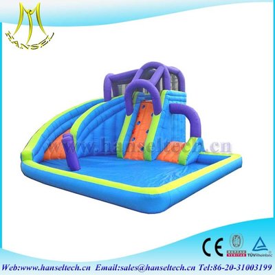 Hansel 2017 hot selling commercial PVC outdoor inflatable play area moon bounce