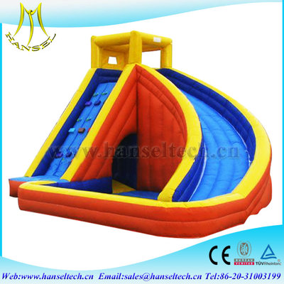 Hansel 2017 hot selling commercial PVC outdoor inflatable play area moon bounce