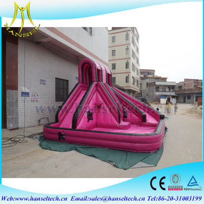 Hansel 2017 hot selling commercial PVC outdoor play area inflatable bounce house