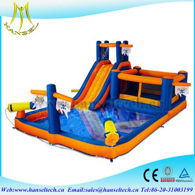 Hansel 2017 hot selling PVC outdoor inflatable play area commercial bounce house