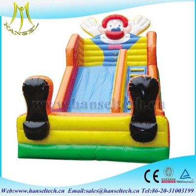 Hansel 2017 hot selling PVC outdoor play area inflatable advertising