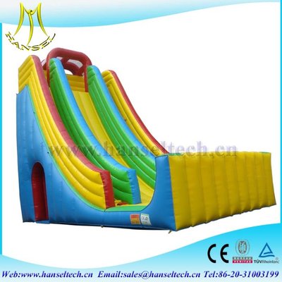 Hansel 2017 hot selling PVC outdoor play area inflatable toys