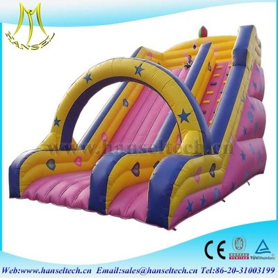 Hansel 2017 hot selling PVC outdoor play area blow up inflatables
