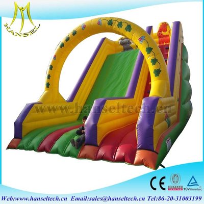 Hansel 2017 hot selling PVC outdoor play area blow up inflatables