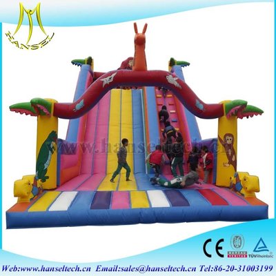 Hansel 2017 hot selling PVC outdoor play area blow up instruments
