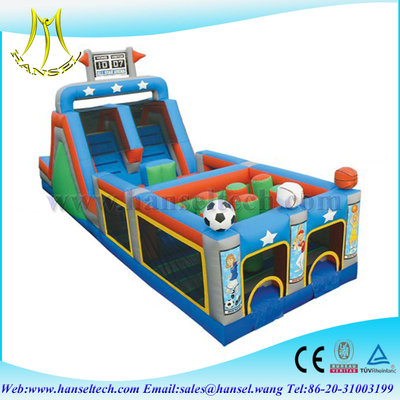 Hansel toddler outdoor play equipment,obstacle sport game indoor