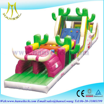 Hansel adventure playground equipment,obstacle sport game indoor and outdoor
