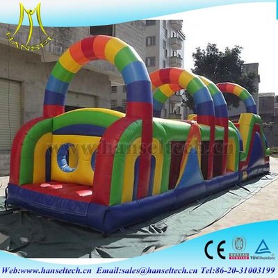 Hansel diy playground equipment,obstacle sport game indoor and outdoor