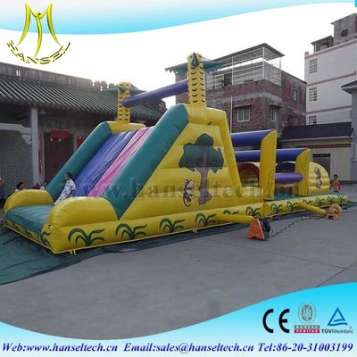 Hansel unique playground equipment,obstacle sport game indoor and outdoor