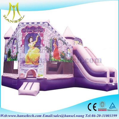 Hansel best quality inflatable princess bouncy castle for kids party