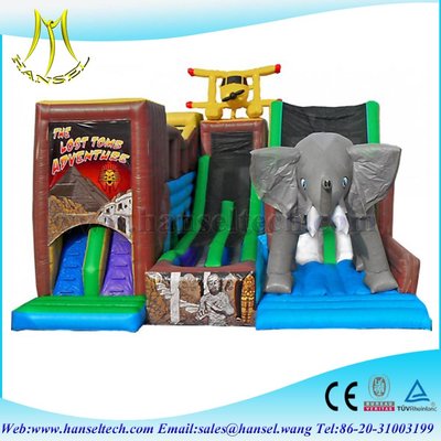 Hansel fantastic aniamal theme inflatable slide price outdoor lawn