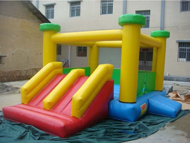 Hansel New Hot Sale Inflatable Air Jump Bouncer with Obstacle for Commercial Use