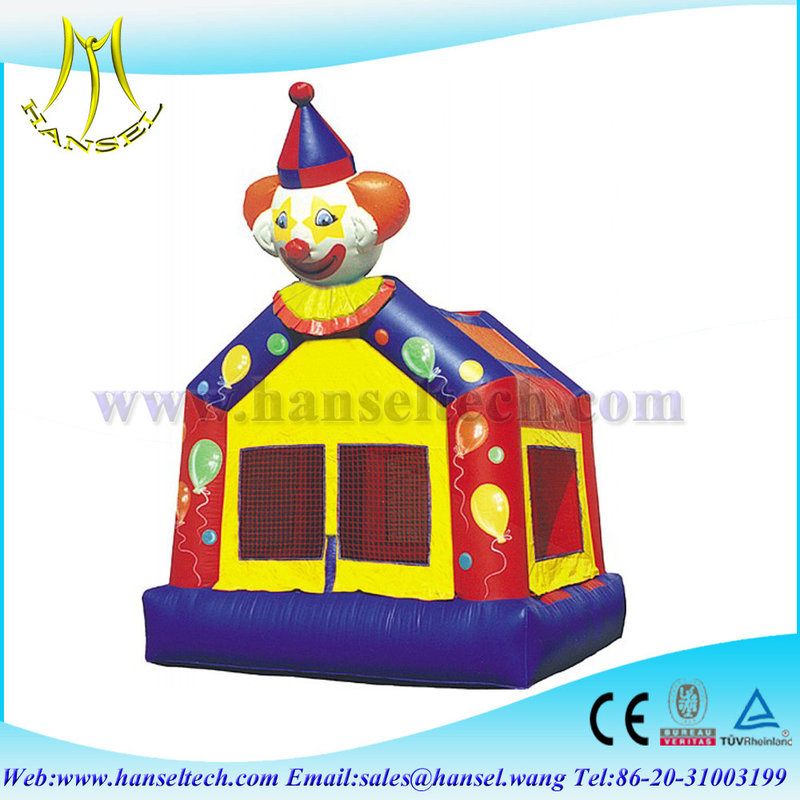 Hansel china new design big inflatable slide playground for kids for sale
