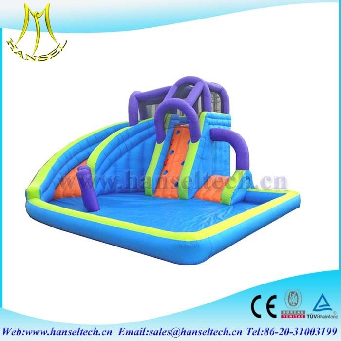 Hansel 2017 hot selling commercial PVC outdoor inflatable play area moon bounce
