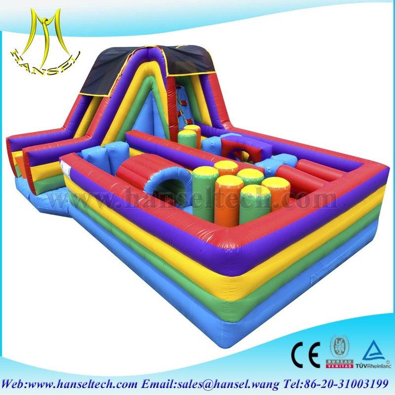 Hansel high quality colorful inflatable air castle,amusement equipment