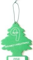 Hanging Paper Air Freshener lavender, lemon, vanilla, apple, forest